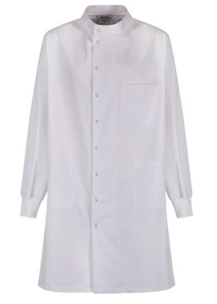 LAB COAT HOWIE STYLE WHITE POLY/COTTON 102-108CM CHEST LARGE ...
