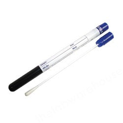 TRANSPORT SWABS VISCOSE TIP PLASTIC SHAFT AMIES CHARCOAL PK.100 ...