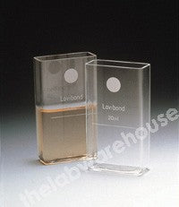 FUSED OPTICAL GLASS CELL RECTANGULAR 25MM PATH – thelabwarehouse.com