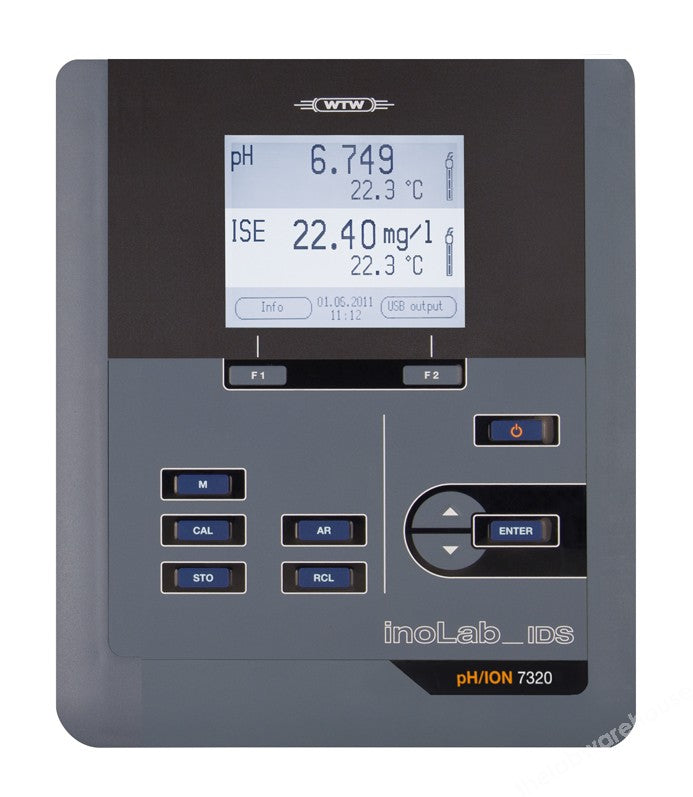 BENCH pH/ION METER WTW inoLab pH/ION 7320 100-240V 50/60HZ ...