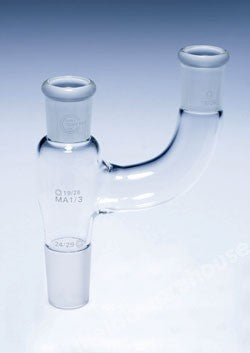 MULTIPLE ADAPTER 2 NECKS PARALLEL 24/29 SOCKET 24/29 CONE ...