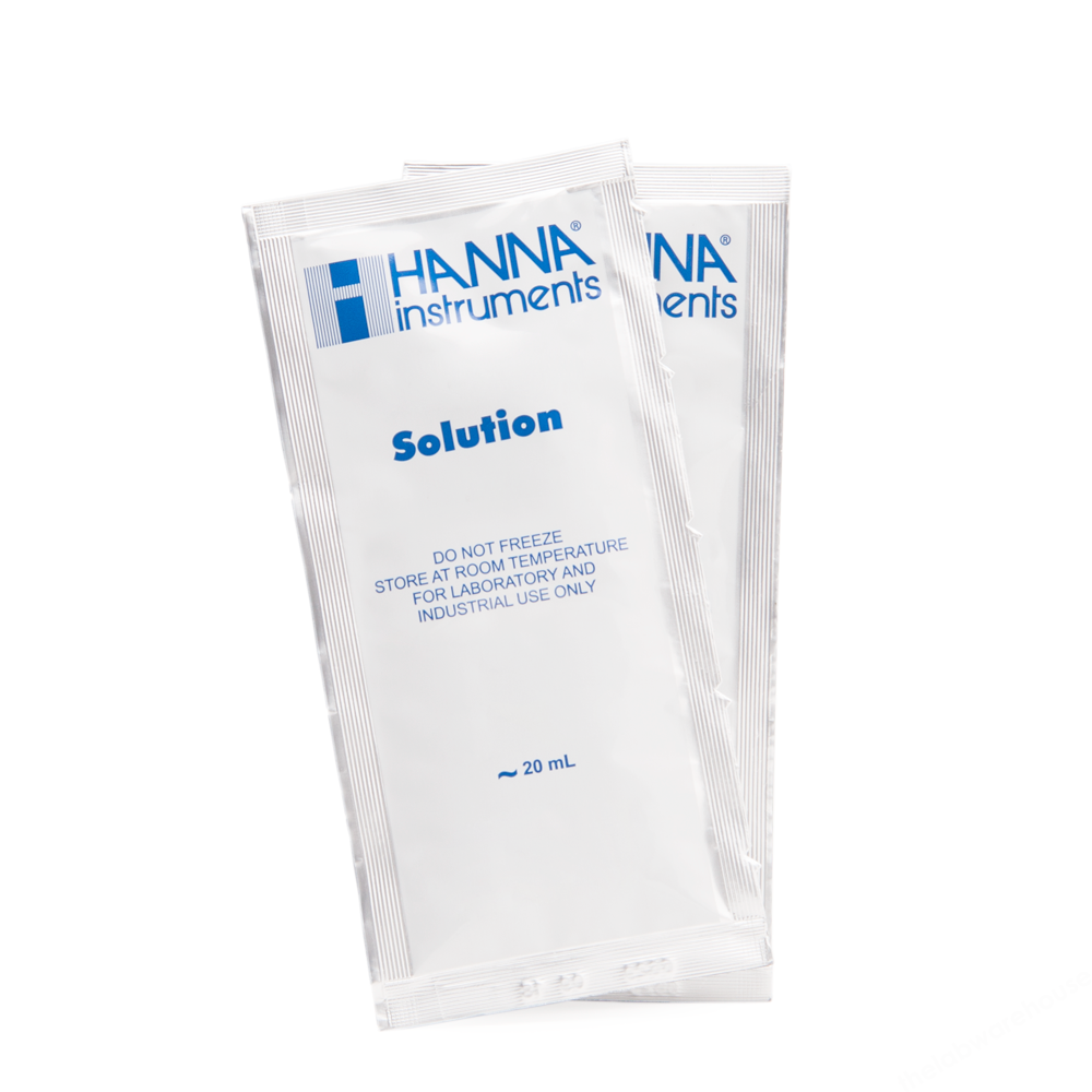 CONDUCTIVITY SOLUTION 1413µS PACK 25 X 20ML SACHETS – thelabwarehouse.com